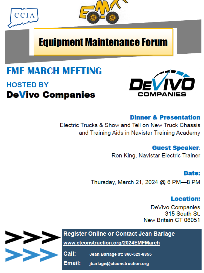 EMF Events | Connecticut Construction Industries Association