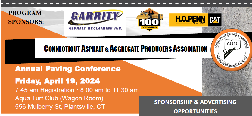 CAAPA Paving Conference | Connecticut Construction Industries Association